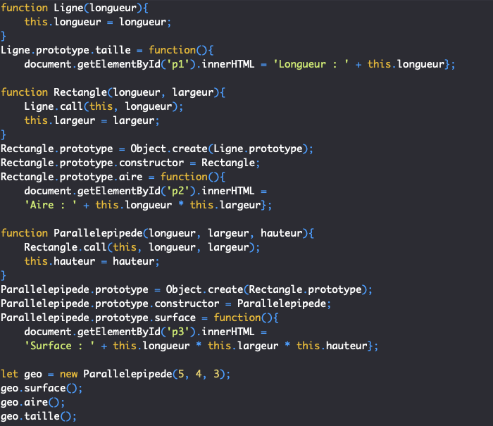 Constructeur Object prototype et héritage en JavaScript Pierre Giraud