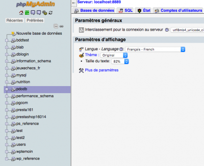 Créer une base de données MySQL et une table dans la base - Pierre Giraud