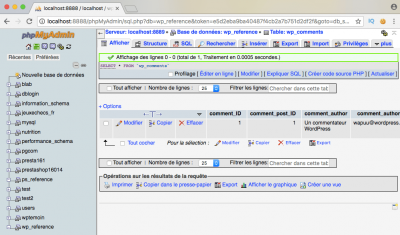 Structure d'une base de données MySQL et découverte de PHPMyAdmin ...