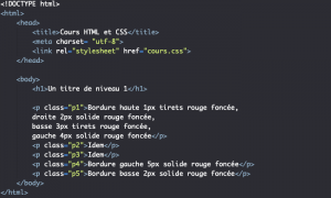 Gestion des bordures avec la propriété CSS border - Pierre Giraud
