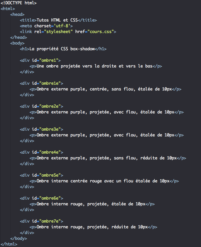 Ajouter des ombres aux éléments avec box-shadow en CSS - Pierre Giraud