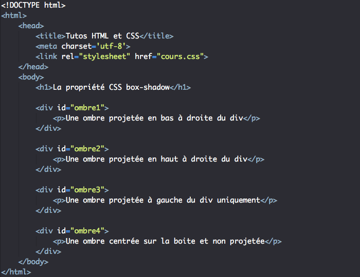 Ajouter des ombres aux éléments avec box-shadow en CSS - Pierre Giraud