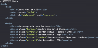 Créer des bordures arrondies avec border-radius en CSS - Pierre Giraud