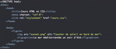 Insérer des images dans des pages avec l'élément HTML img