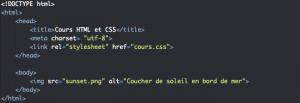 Insérer des images dans des pages avec l'élément HTML img