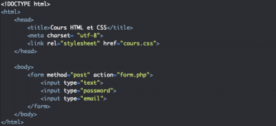 Présentation des formulaires HTML et de l'élément form - Pierre Giraud