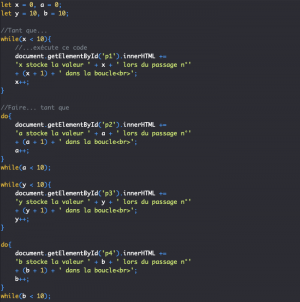 Les boucles while, do… while, for et for… in et les instructions break ...