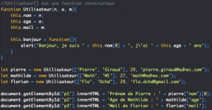 Définition et création d'un constructeur d'objets en JavaScript ...