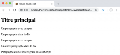 Ajouter, modifier ou supprimer des éléments du DOM avec JavaScript ...