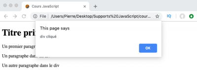 La propagation des évènements en JavaScript - Pierre Giraud