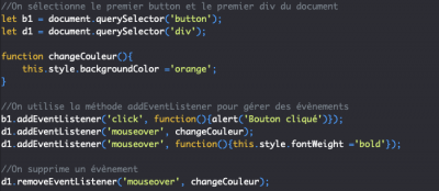 La gestion d'évènements en JavaScript et la méthode addEventListener - Pierre Giraud