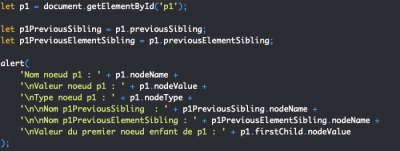 Naviguer ou se déplacer dans le DOM en JavaScript grâce aux noeuds ...