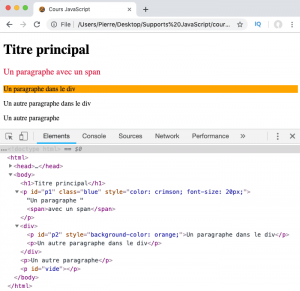 Manipuler les attributs et les styles des éléments via le DOM en ...