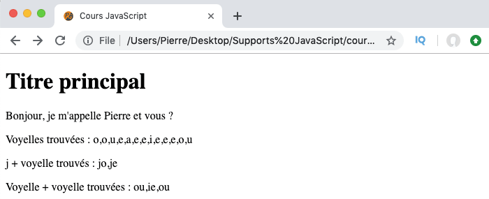Les classes de caractères et classes abrégées des expressions ...