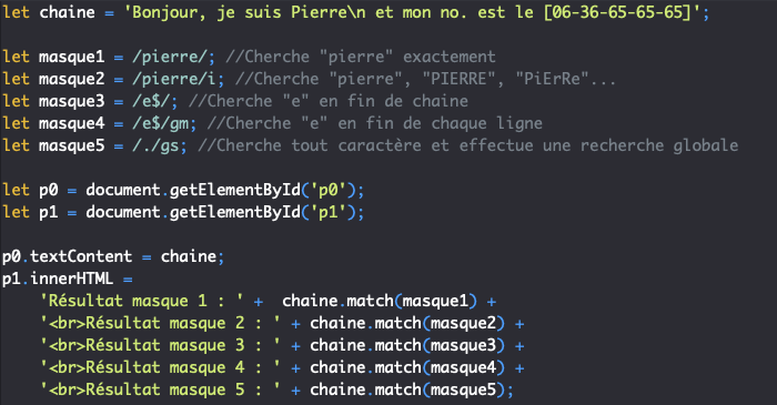 Les drapeaux, options ou marqueurs des expressions régulières JavaScript - Pierre Giraud