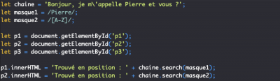 Utiliser les expressions régulières pour effectuer des recherches et ...