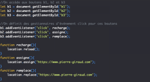 L'interface et l'objet Location en JavaScript - Pierre Giraud