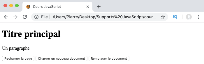 L'interface et l'objet Location en JavaScript - Pierre Giraud