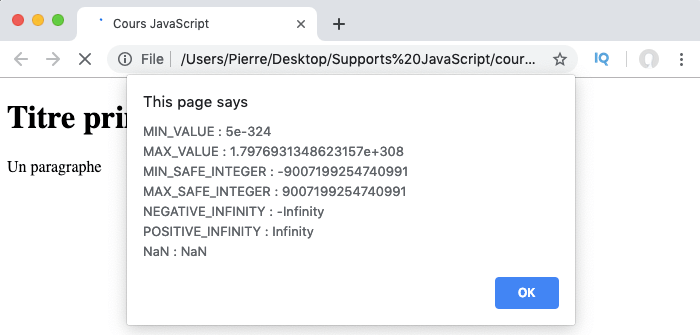 L'objet global JavaScript Number, propriétés et méthodes - Pierre Giraud