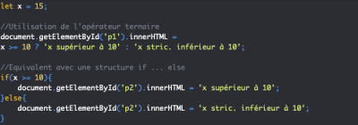 Utiliser l'opérateur ternaire pour écrire des conditions JavaScript ...