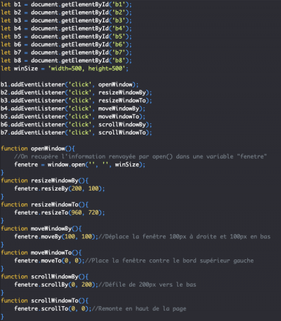 JavaScript API, Browser Object Model et interface Window - Pierre Giraud