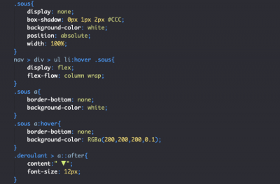 Création d'un menu déroulant responsive en HTML et en CSS - Pierre Giraud