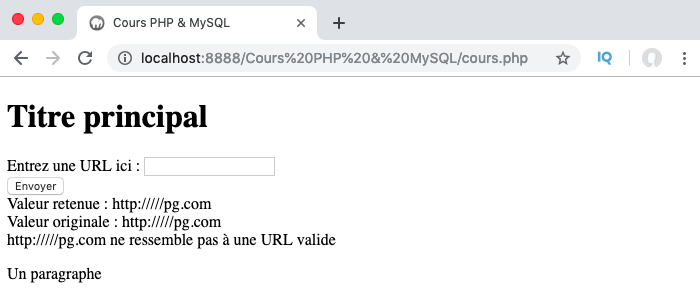 Utilisation pratique des filtres en PHP - Pierre Giraud