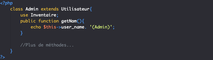 Utiliser les traits en orienté objet PHP - Pierre Giraud