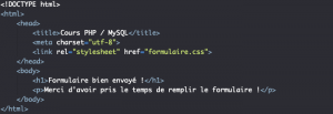 Récupérer et manipuler les données des formulaires HTML en PHP - Pierre ...