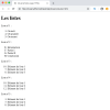 Créer des listes en HTML - Pierre Giraud