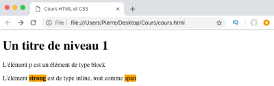 Les niveaux ou "types" d'éléments HTML block et inline - Pierre Giraud