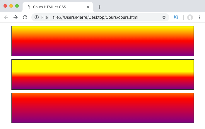 Création de dégradés linéaires en CSS avec linear-gradient - Pierre Giraud