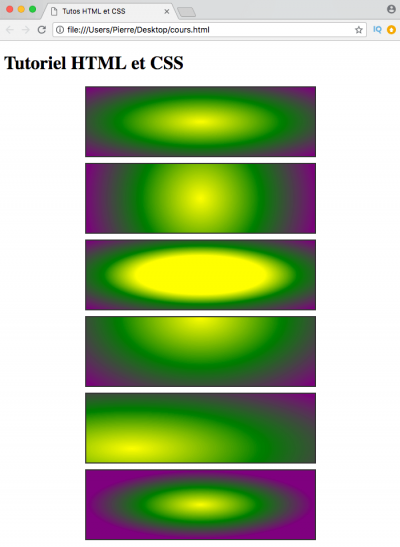 Création de dégradés radiaux en CSS avec radial-gradient - Pierre Giraud
