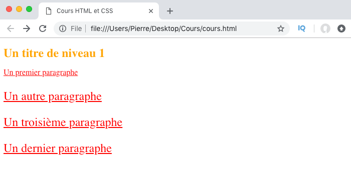 Ordre d'application (cascade) et héritage des règles en CSS - Pierre Giraud
