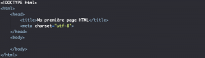 Structure minimale d'une page HTML valide - Pierre Giraud