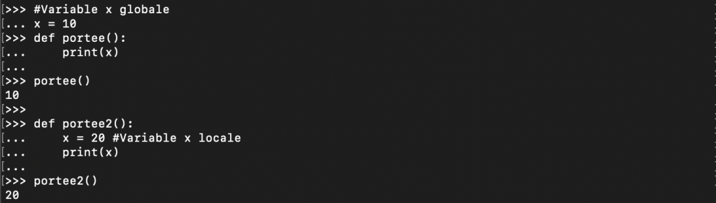 La portée des variables en Python - Pierre Giraud