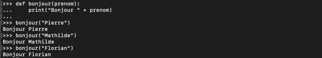 Introduction aux fonctions Python - Pierre Giraud