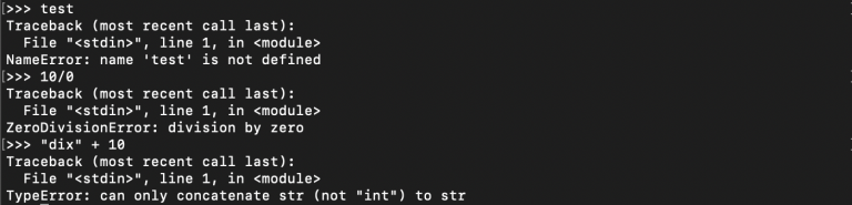 Introduction à la gestion d'erreurs ou d'exceptions en Python - Pierre ...