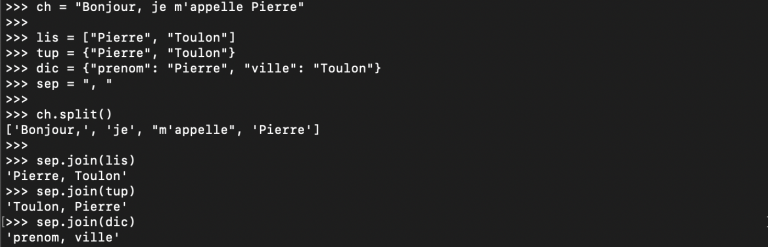 Annexe 2 : Quelques méthodes Python utiles - Pierre Giraud
