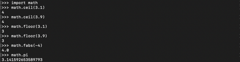 Modules Python standards Math, Random et Statistics - Pierre Giraud