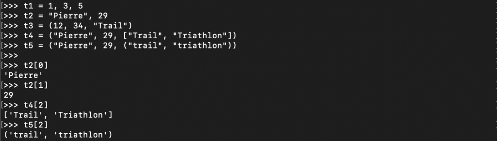 Les tuples Python - Pierre Giraud