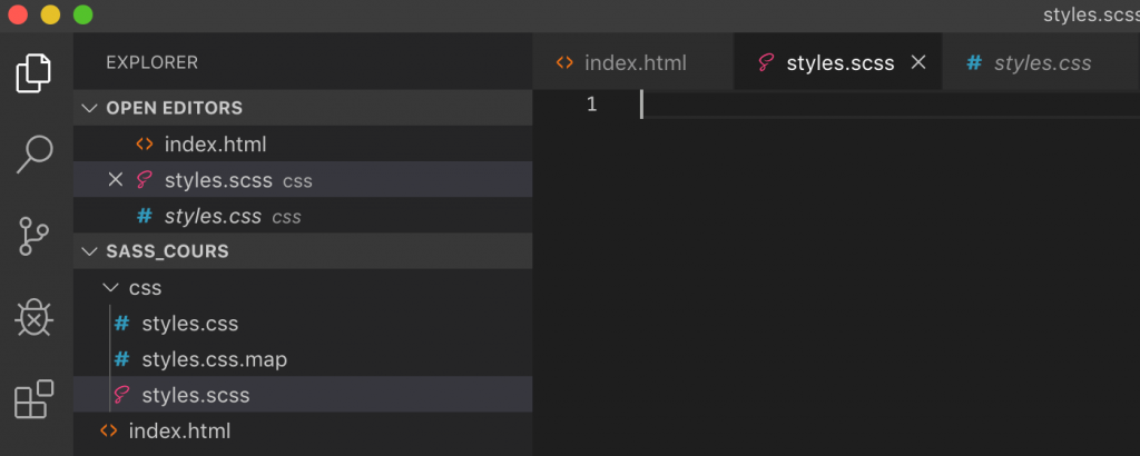 Présentation et installation de Sass et configuration de notre ...