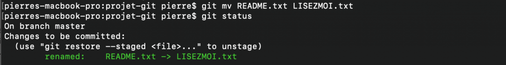 Enregistrer des modifications et modifier un dépôt Git - Pierre Giraud