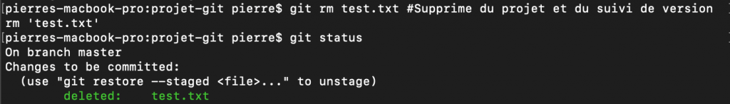 Enregistrer des modifications et modifier un dépôt Git - Pierre Giraud